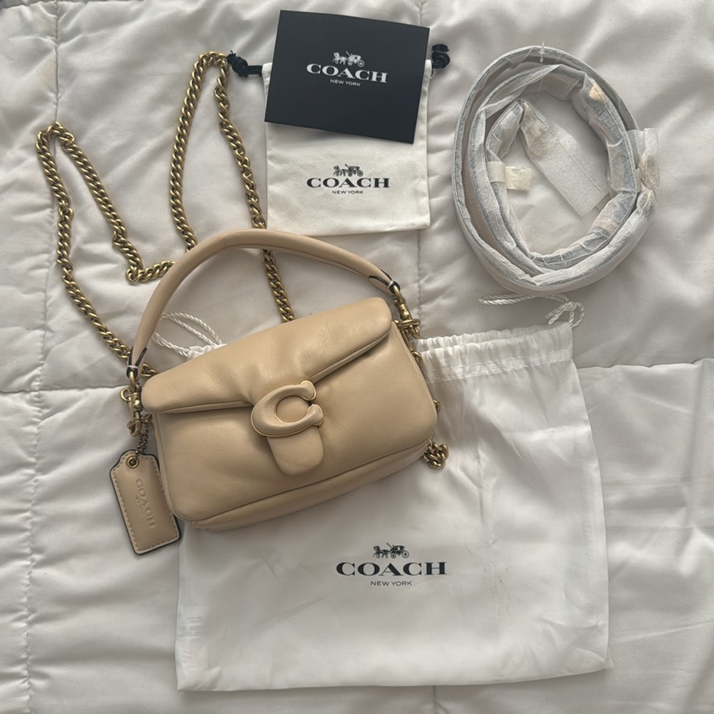 Coach Mini Pillow Tabby Shoulder Bag 18 - Gem